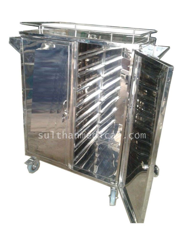 Food Troli dengan Pemanas 16 Susun – Food Trolley – Troli Makanan ...