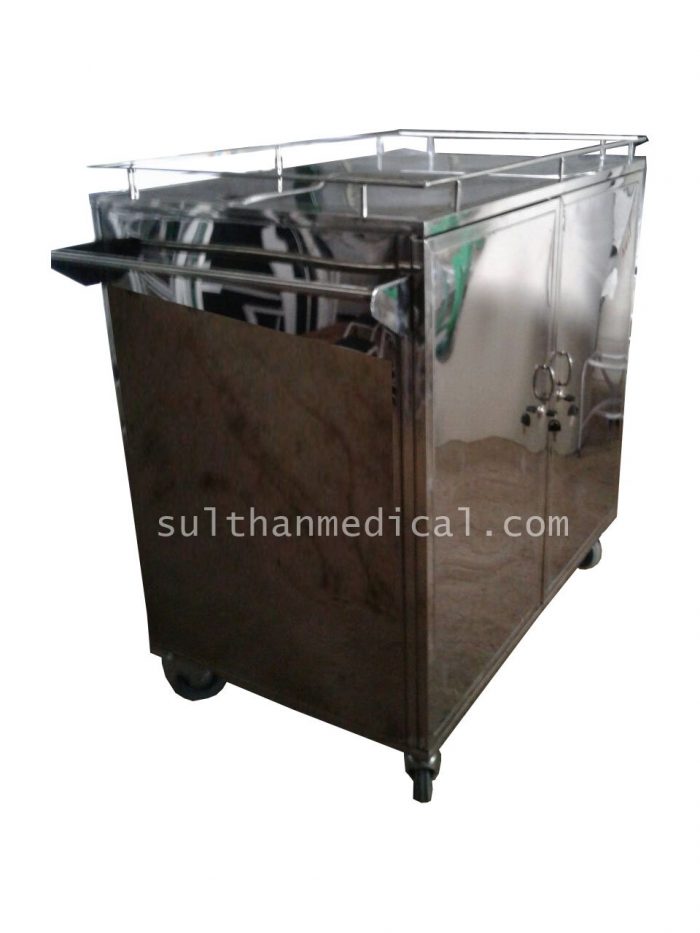 Food Troli dengan Pemanas 16 Susun – Food Trolley – Troli Makanan ...