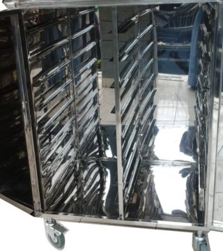 Food Trolley 2 Doors – Troli Makan 2 Pintu | sulthanmedical