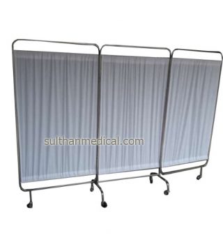 Bedscreen 3 Bidang Stainless | sulthanmedical
