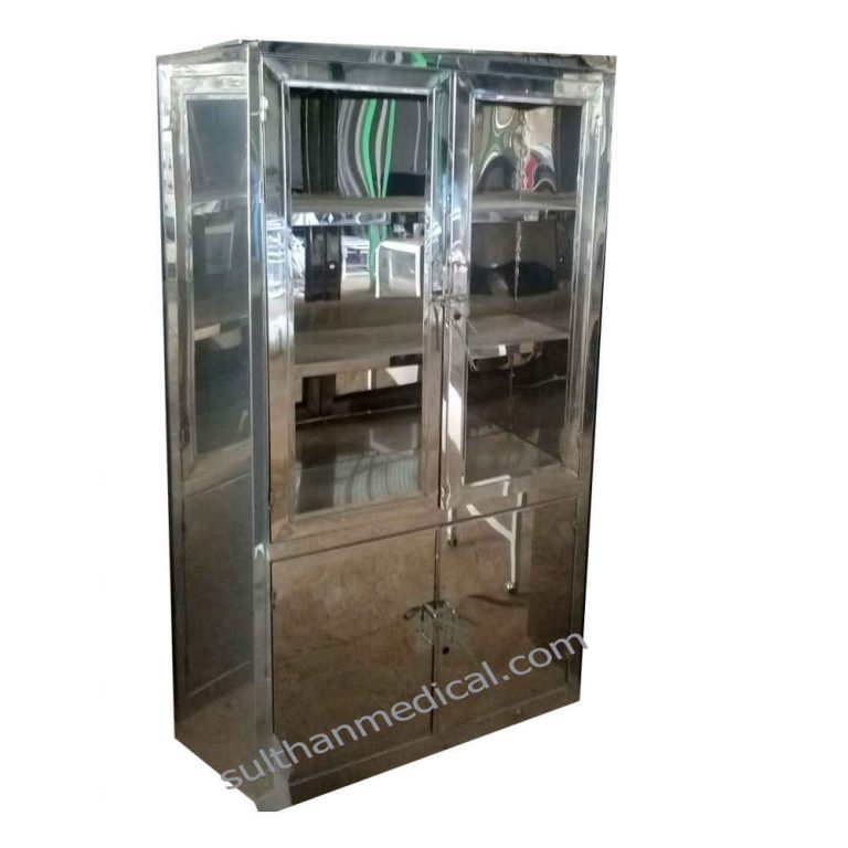 Lemari Obat 2 Pintu Stainless – Medicine Cabinet | sulthanmedical