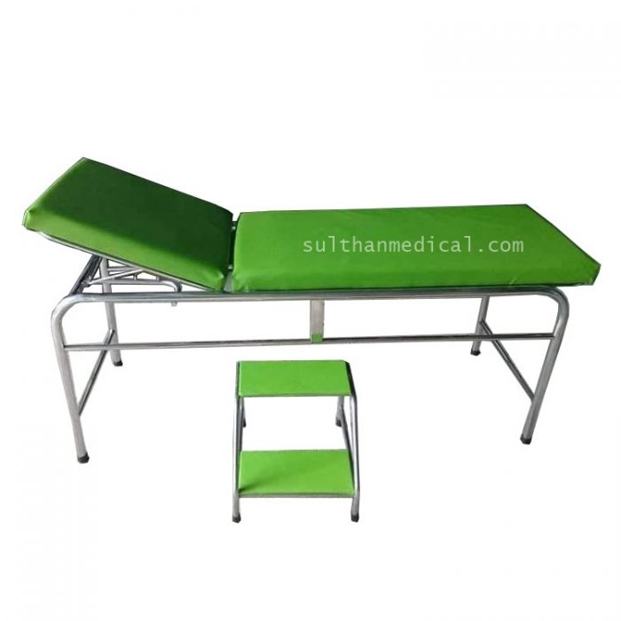 Meja Periksa – Examination Table Full Stainless Pipa Bulat | sulthanmedical