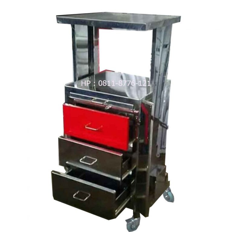 Troli Emergency Bahan Stainless – Emergency Trolley | sulthanmedical