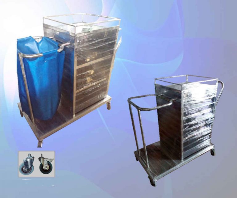 Troli Linen Stainless – Laundry Trolley | sulthanmedical