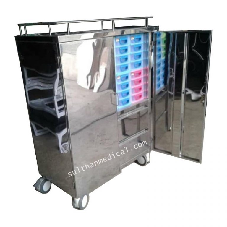 Food Troli dengan Pemanas 16 Susun – Food Trolley – Troli Makanan ...