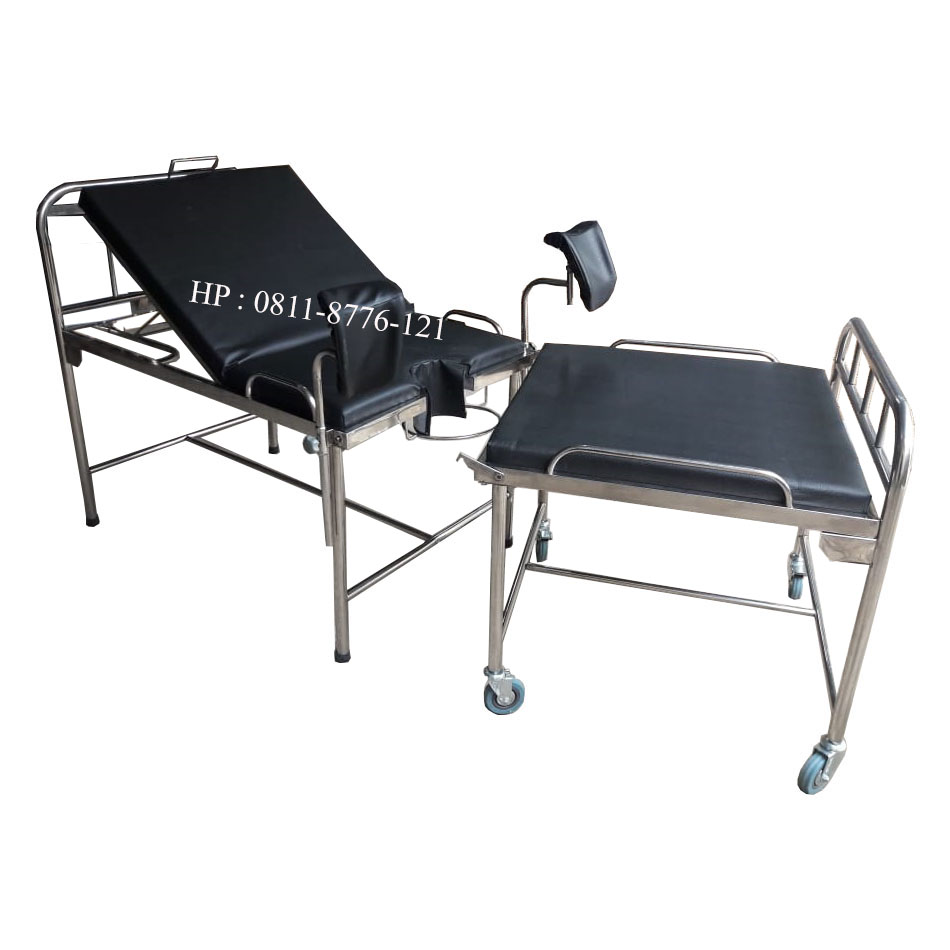 Verlos Bed – Meja Kebidanan – Bed Partus Bahan Stainless | sulthanmedical