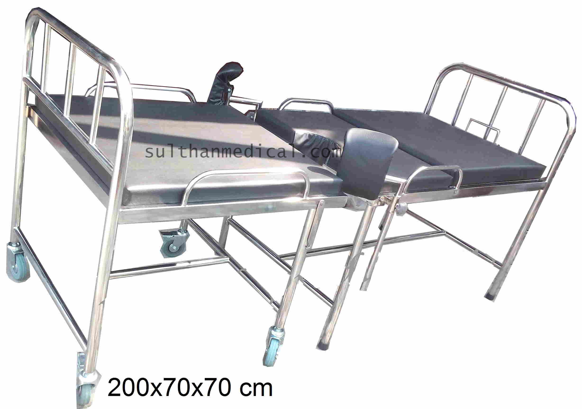 Verlos Bed – Meja Kebidanan – Bed Partus Bahan Stainless | sulthanmedical