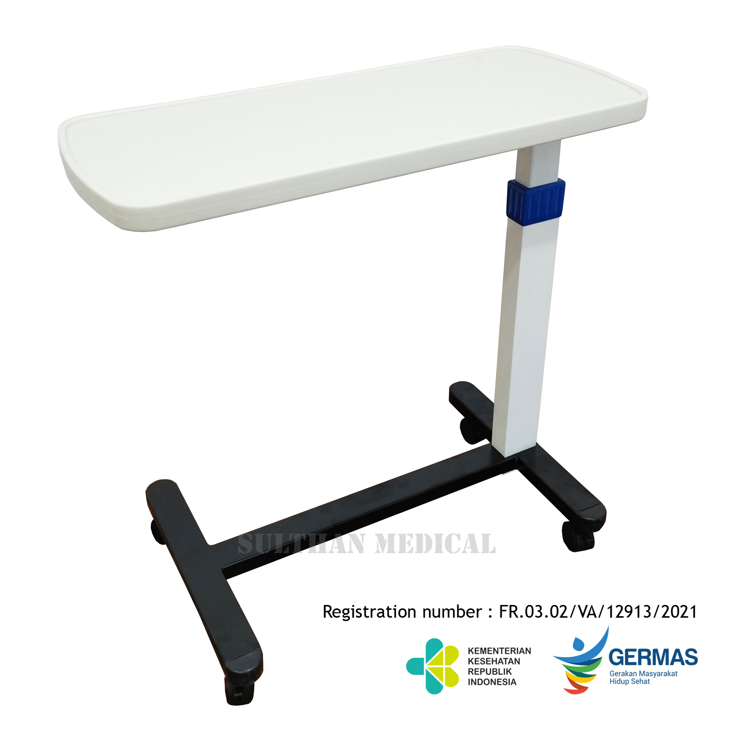 Ciri Khas Overbed Table | sulthanmedical