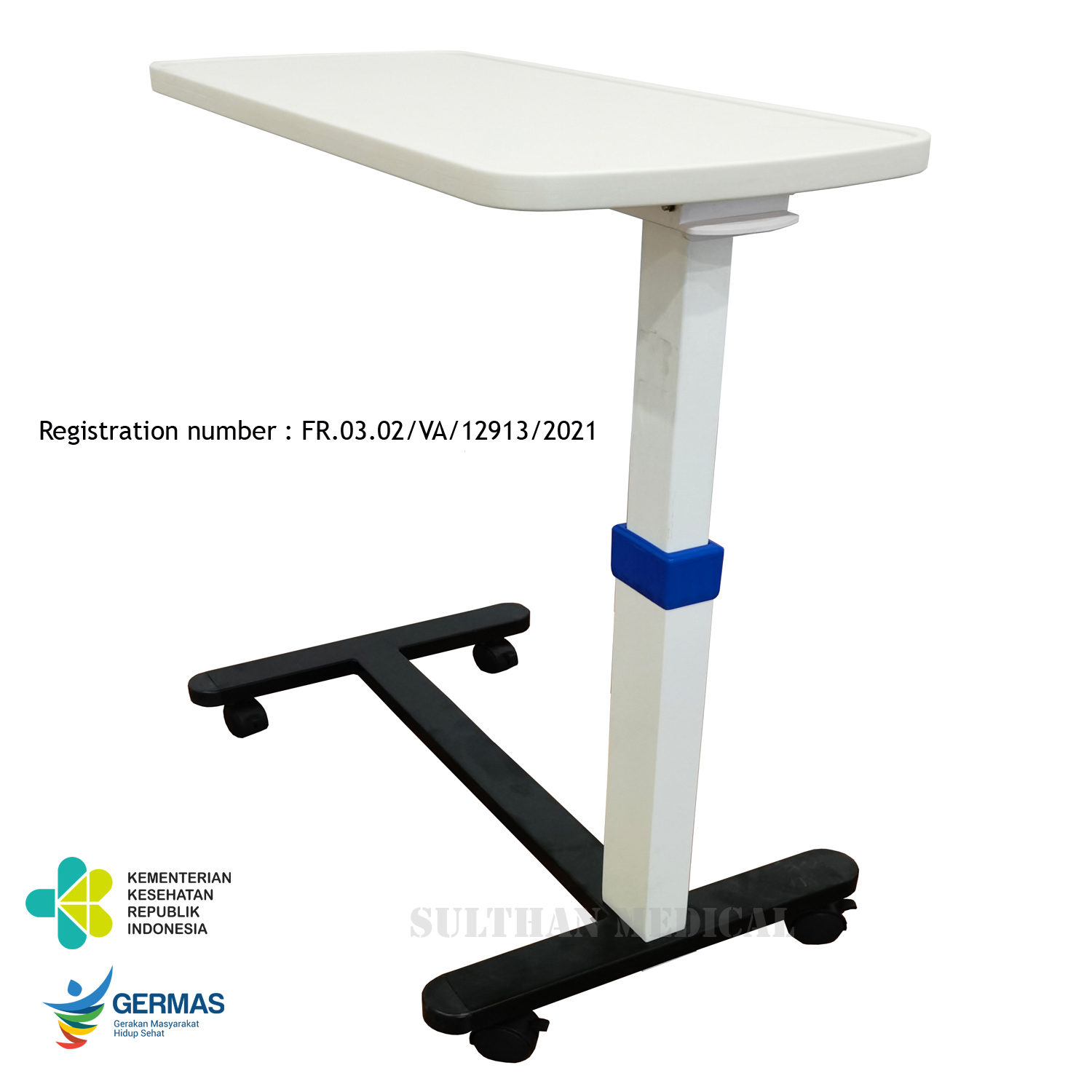 Ciri Khas Overbed Table | sulthanmedical